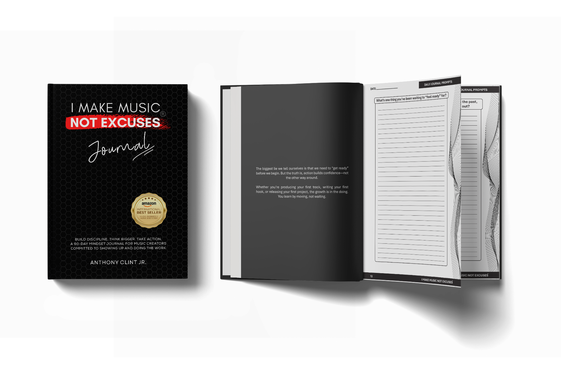 I I Make Music Not Excuses ®️ Journal for Music Creators